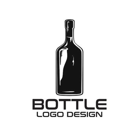 Premium Vector Bottle Vector Logo Design