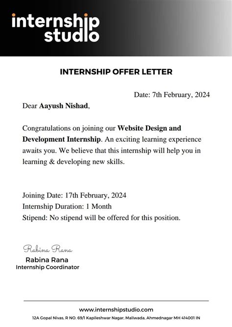 Aayush Nishad On Linkedin Internshipjourney Webdesign