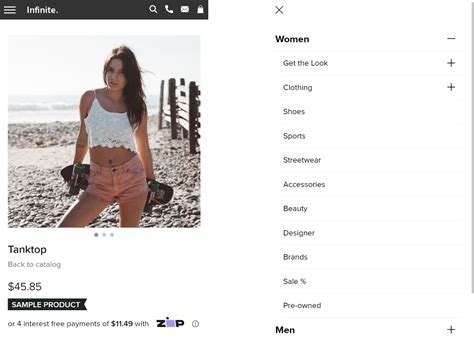 Mega Menu Present Shop Categories At A Glance With A Multi Level Mega Menu
