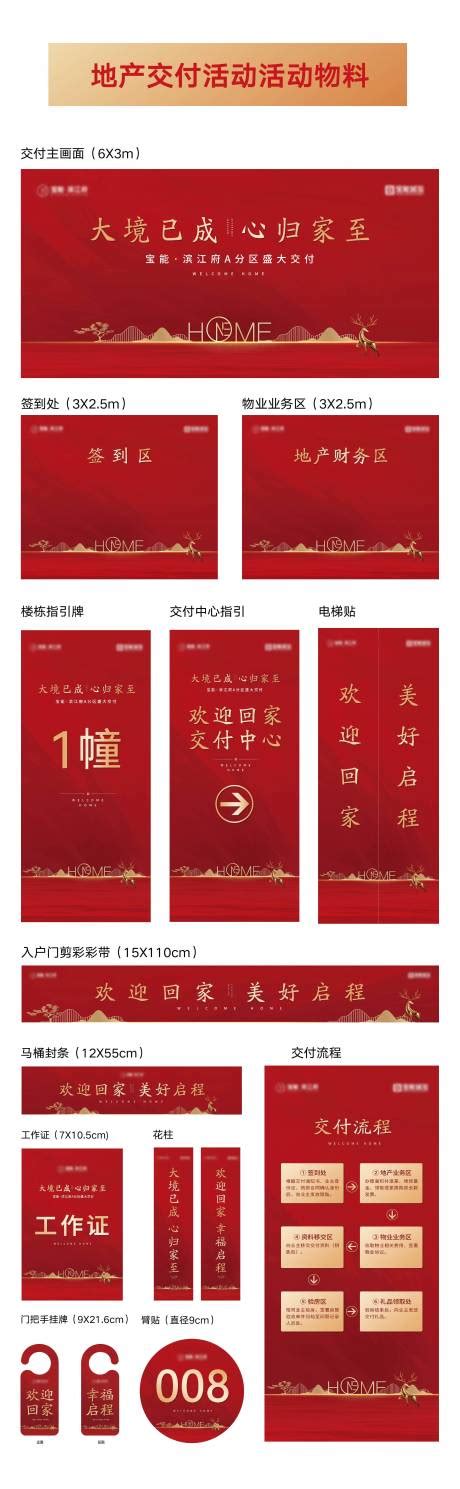 交房物料cdr Psd广告设计素材海报模板免费下载 享设计