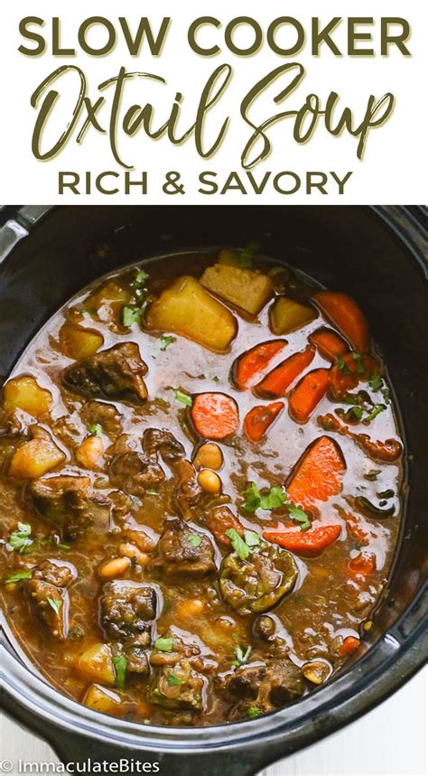 Oxtail Soup Recipe