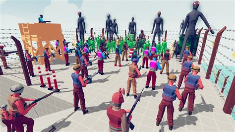 Zombie 100 Units Vs Army Soldier Totally Accurate Battle Simulator