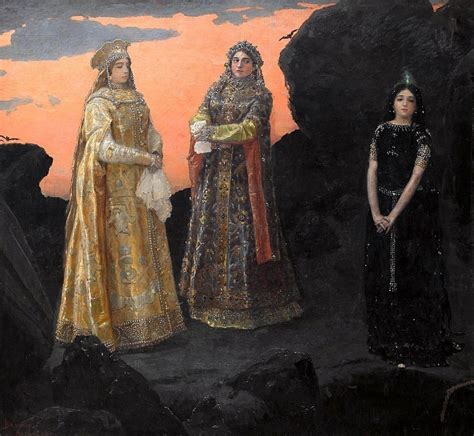 Три царевны подземного царства (картина) — Виктор Михайлович Васнецов