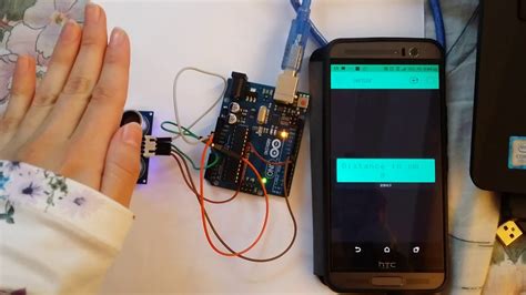 Controlling Ultrasonic Sensor With Blynk And Arduino Uno Using Usb