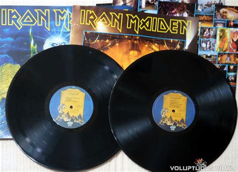 Iron Maiden ‎ Live After Death 1985 2xlp Vinyl Voluptuous Vinyl