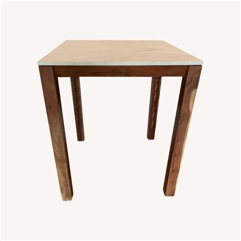 CB Palate Marble High Counter Table AptDeco