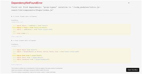 Introjs React Router Push Codesandbox