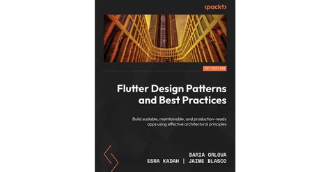 Flutter Design Patterns And Best Practices Book