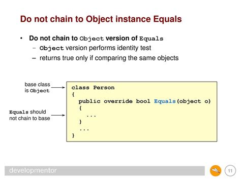 Equals Equals Programming C Developmentor Inc Ppt