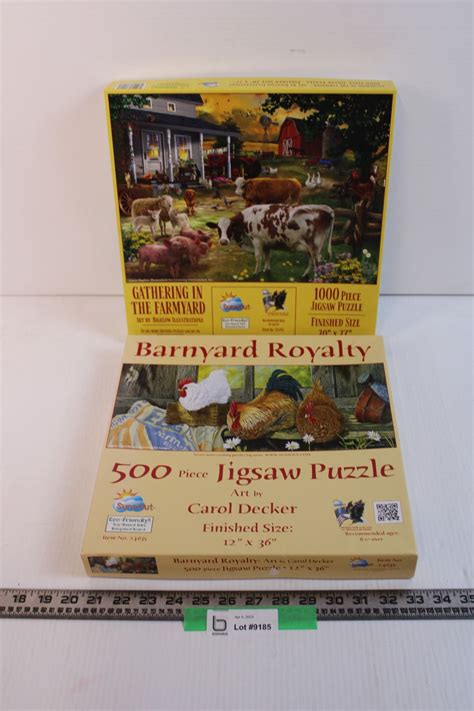 2 Farm Puzzles Bodnarus Auctioneering