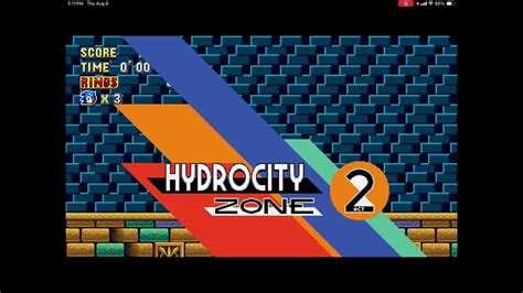 I Play Sonic Mania Hydro City Zone Youtube