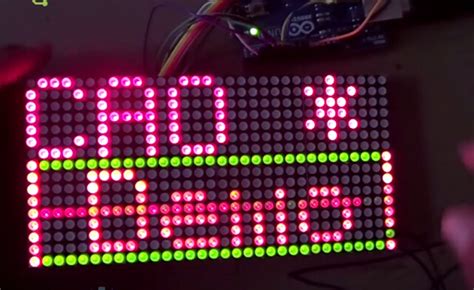 X Dot Matrix Diy Kit Dual Color Led Control Display Module