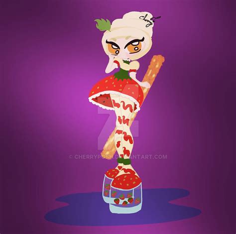 Strawberry And Vanilla Milkshake By Cherryposh On Deviantart