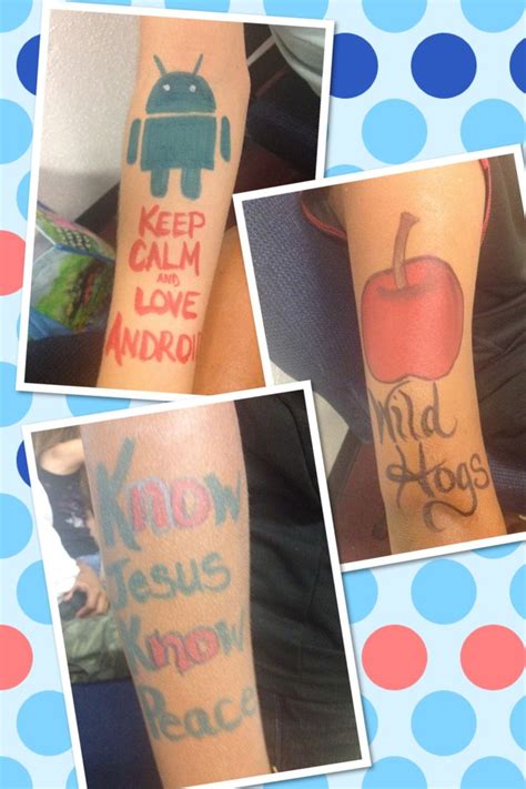 Sharpie Body Art By Michelle 0