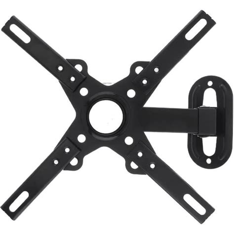 12Kg Support De Montage Mural Tv Réglable Cadre Tv À Écran Plat Avec