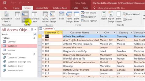 Sample Microsoft Access 2016 Database To Download Holfdead