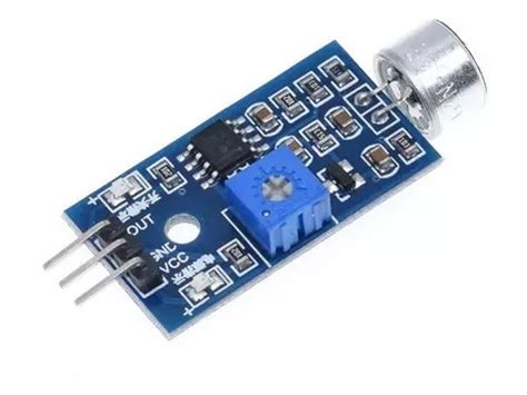 Módulo Sensor De Som E Ruídos Palmas Para Arduino Mercadolivre