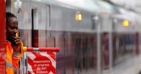 Britains Trains Disrupted In Second Widespread Strike In A Week