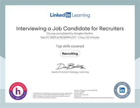 Anagha Kartha On Linkedin Certificate Of Completion