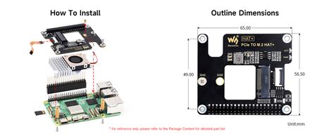 Amazon Com Waveshare PCIe To M Adapter For Raspberry Pi Supports NVMe Protocol M Solid
