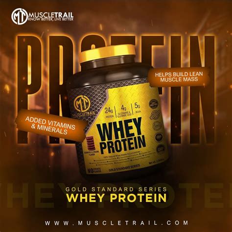 Whey Protein Gold Standard Series for Muscle Bulking