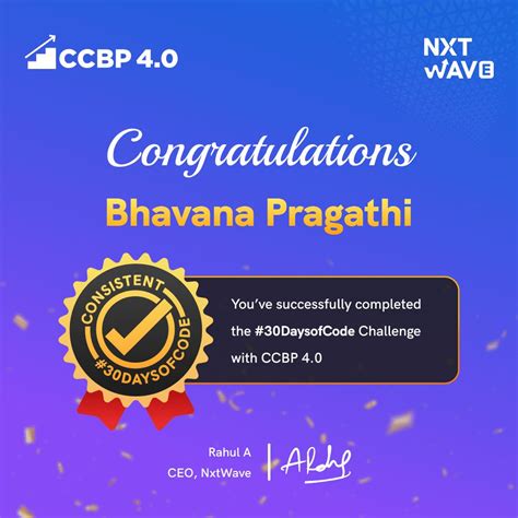 Bhavana Pragathi On Linkedin 30daysofcodechallenge