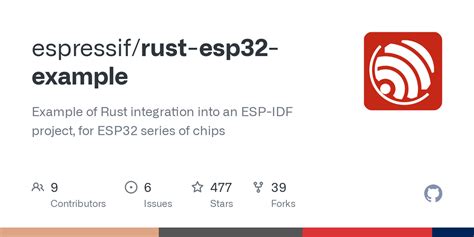 Rust Esp32 Example At Main · Espressifrust Esp32 Example · Github