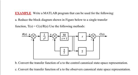 Solved Example Write A Matlab Program That Can Be Used For Chegg