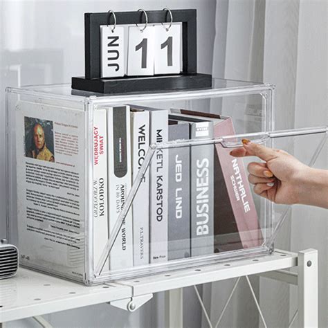 루시아이 11할인가투명 쇼케이스 책 정리함 책보관함 책장 진열장 전시 아크릴 피규어 인형 굿즈 진열대 깔끔 보관 앨범