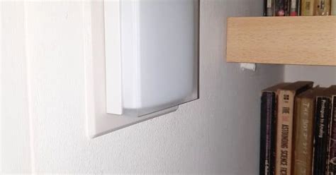 Low Profile Netatmo Relay Faceplate For Uk Wall Boxes By Cargy