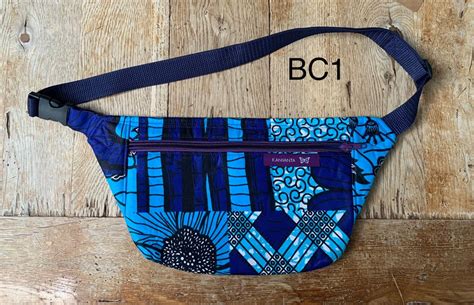 African Fabric Cross Body Bag Bum Bag Folksy