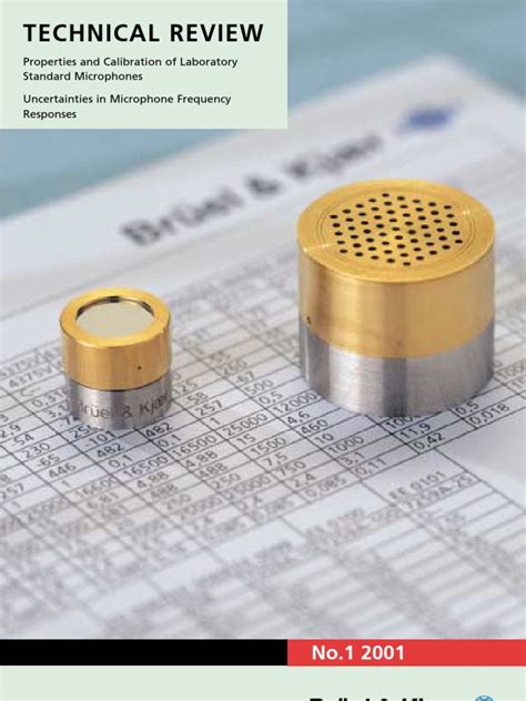 Properties And Calibration Of Laboratory Standard Microphones Pdf Microphone Calibration