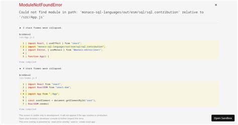 simple usage forked codesandbox