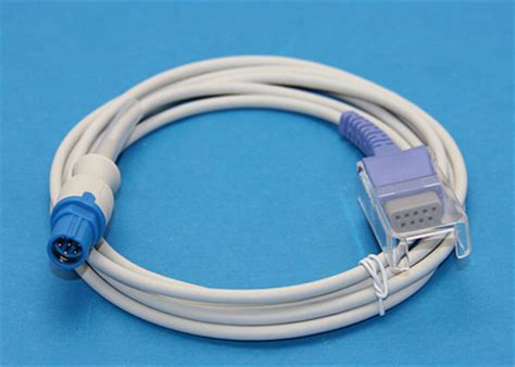 Siemens Drager Spo2 Extension Cable 7 Pin Connector Spo2 Cable 3368433