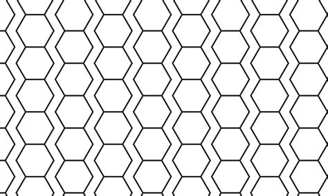 Simple Abstract Black Color Geometric Polygone Pattern A Geometric