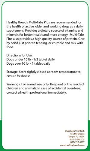 Healthy Breeds Shih Tzu Multi Tabs Plus Chewable Tablets Count