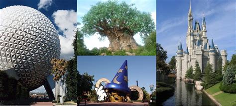 4 Disney World Orlando Theme Parks