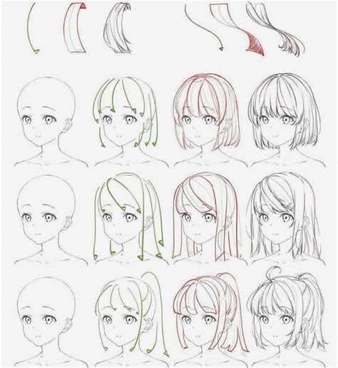 Anime Hair Tutorial Tag Someone Who Needs Help With Hair Drawing
