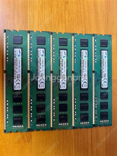 Pc3 12800u 8gb 삼성 Ram 판매합니다 Cpu 메인보드 중고나라