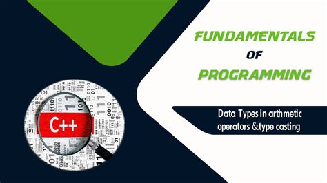 Data Types In Arithmetic Operators And Type Conversion Youtube
