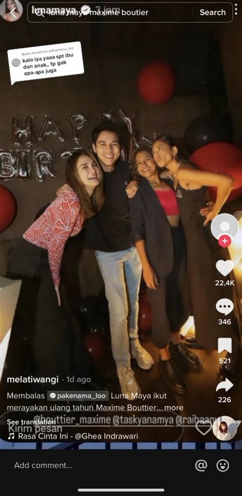 Luna Maya Digosipkan Pacaran Dengan Maxime Bouttier Usai Hadir Di Acara