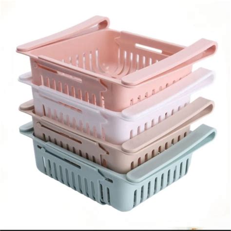 Jual Rak Laci Kulkas Multifungsi Starage Box Kulkas Organizer Paling