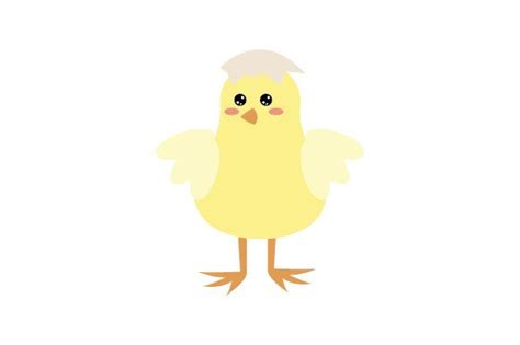 Cute Chicken With Egg Shell Hat Svg Cut File By Creative Fabrica Crafts