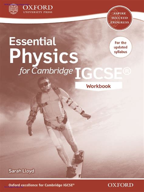 Essential Physics Work Book Pdf