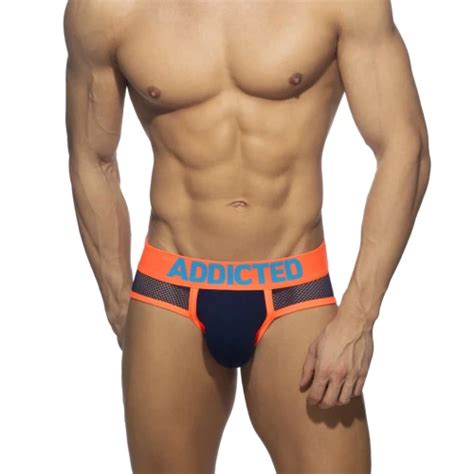 Addicted Slipy W Stylu Pop AD1218 C 09 Granatowe Masculo Addicted ES Collection PUMP