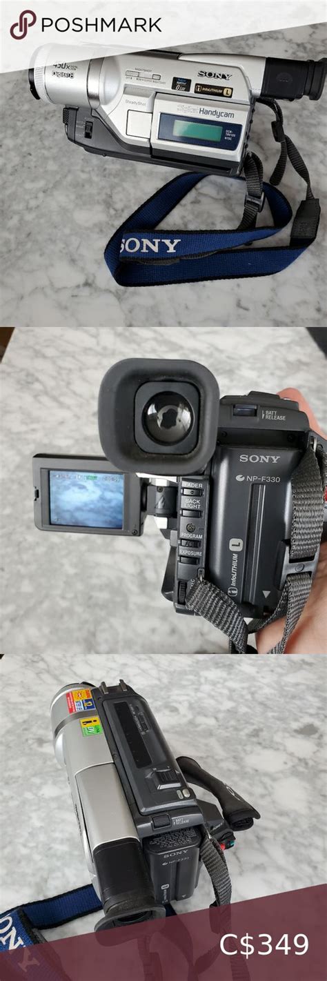 Vintage Sony Handycam DCR TRV120 NTSC Digital 8 450x Hi 8 Camcorder