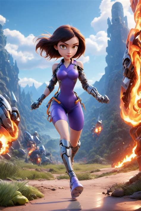 Pixar World Sd3 Tdnm V1 Image Created By Tdnm Tensor Art