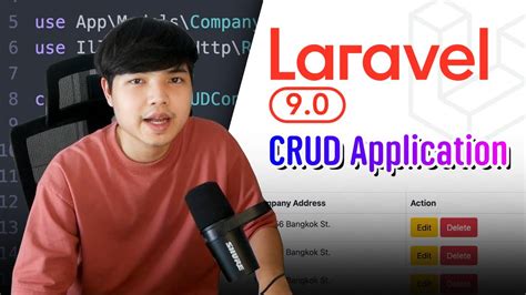 สอนติดตั้งและใช้งาน laravel 9 พร้อมสร้าง crud application php web