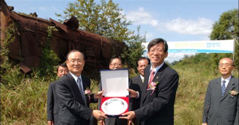 포스코 Dmz 경의선 장단역 증기기관차 보존 나서