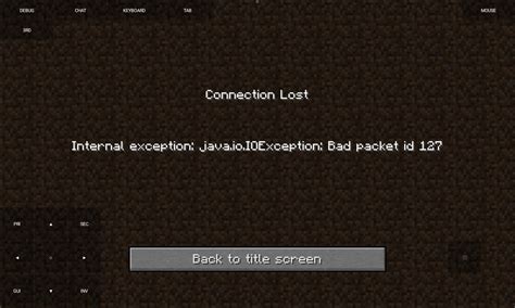 How To Fix Javaioexception Bad Packet Id 127 When Joining Servers